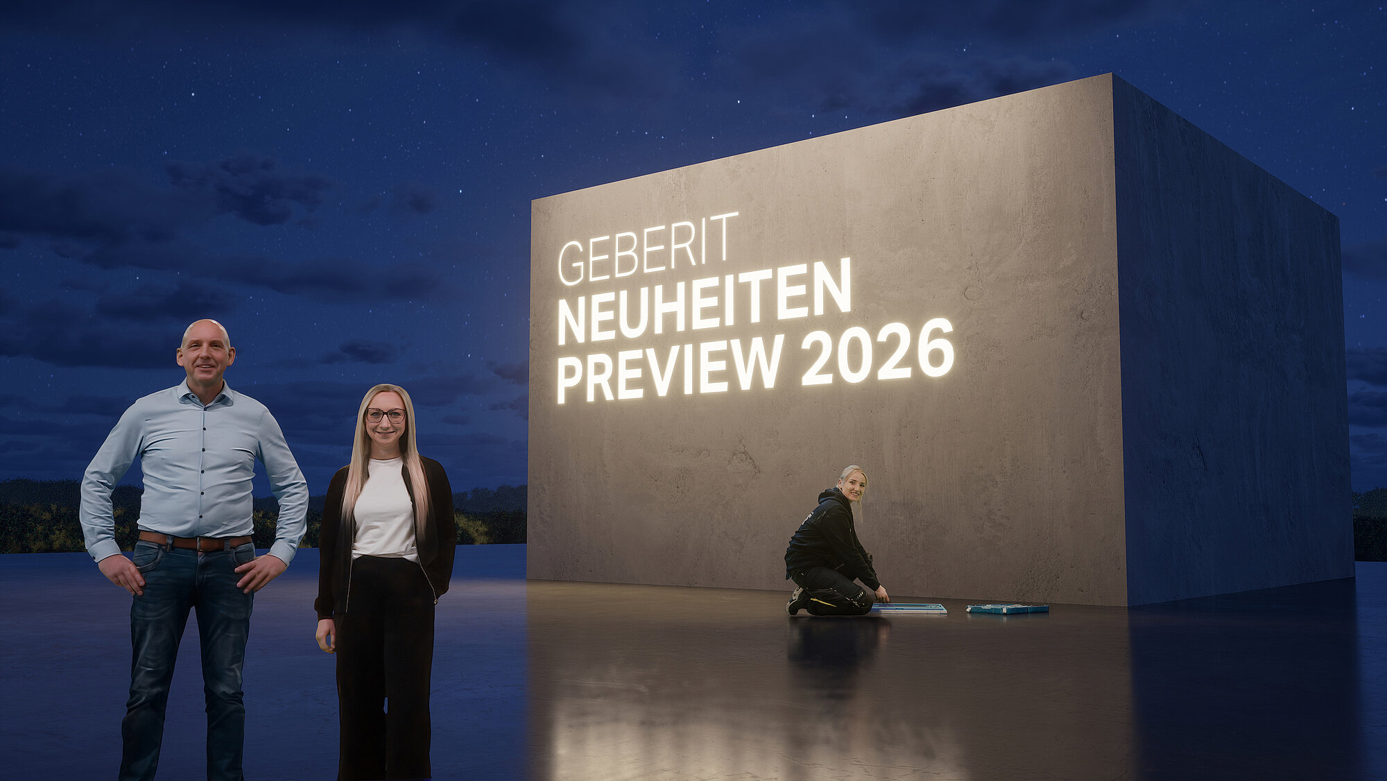 SHK-Journal: Premiere der Geberit Neuheiten 2026