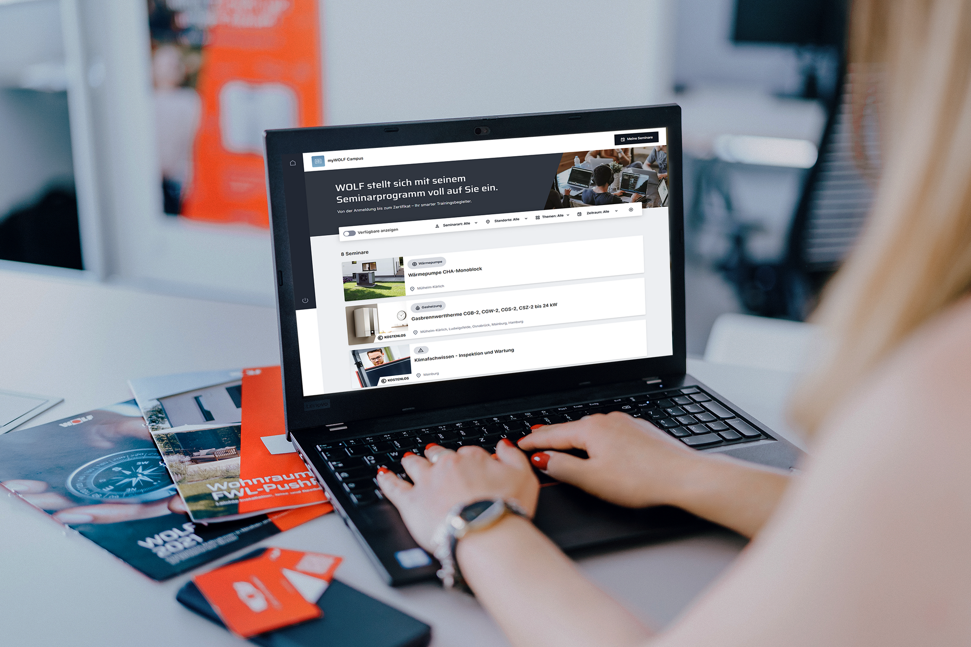 SHK-Journal: WOLF Campus: Seminare jetzt online buchbar