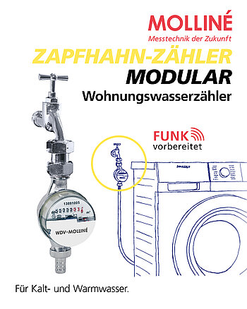 SHK-Journal: WDV Molliné: Waschtisch- und Zapfhahnzähler für Wohnungen ...