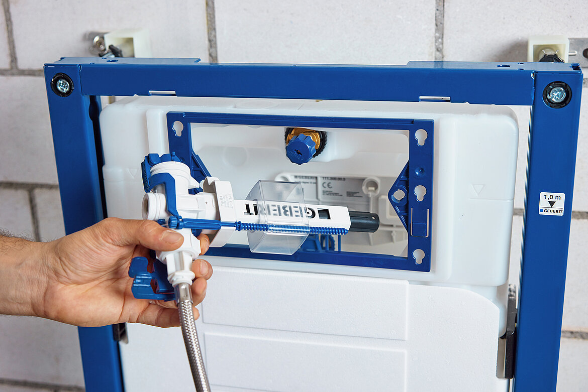 SHK-Journal: Geberit WC-System: Drei Topkomponenten aus einer Hand