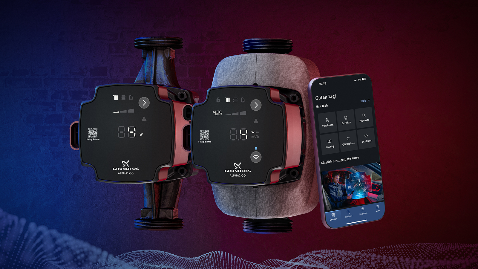 SHK-Journal: Die neuen Grundfos Alpha1 Go und Alpha2 Go